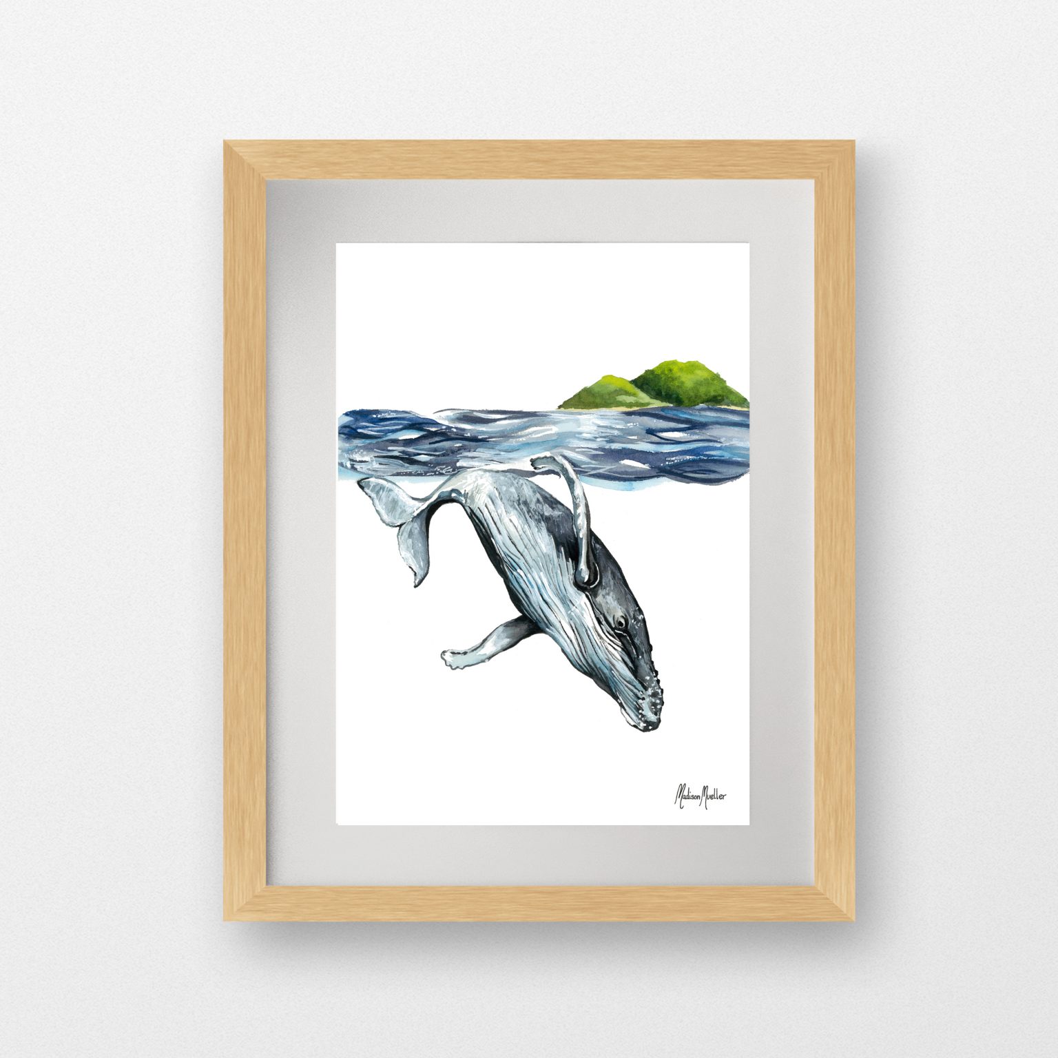 Madison Mueller | Marine Alphabet Poster